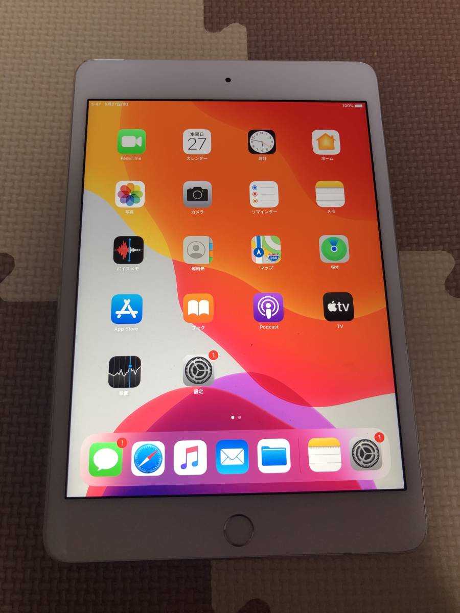 iPad mini4 WiFi+Cellular simフリー 64GB 充電228回 良品 初期保証有 1円スタート(iPad本体)｜売買されたオークション情報、yahooの商品情報を ...