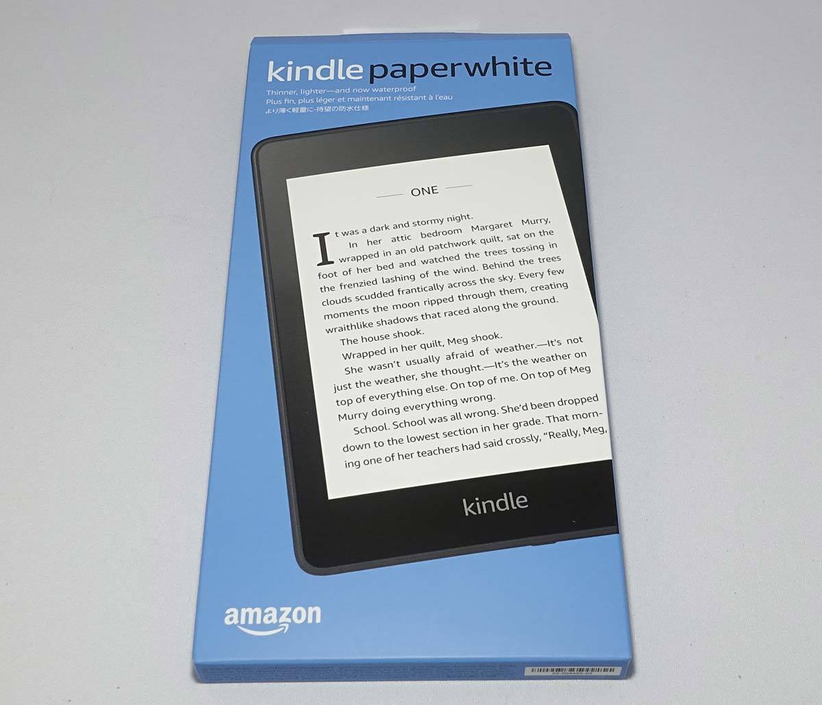 付属品完備 広告あり Kindle Paperwhite 第10世代 防水機能搭載 Wi-Fi 8GB 電子書籍リーダー Amazon ...