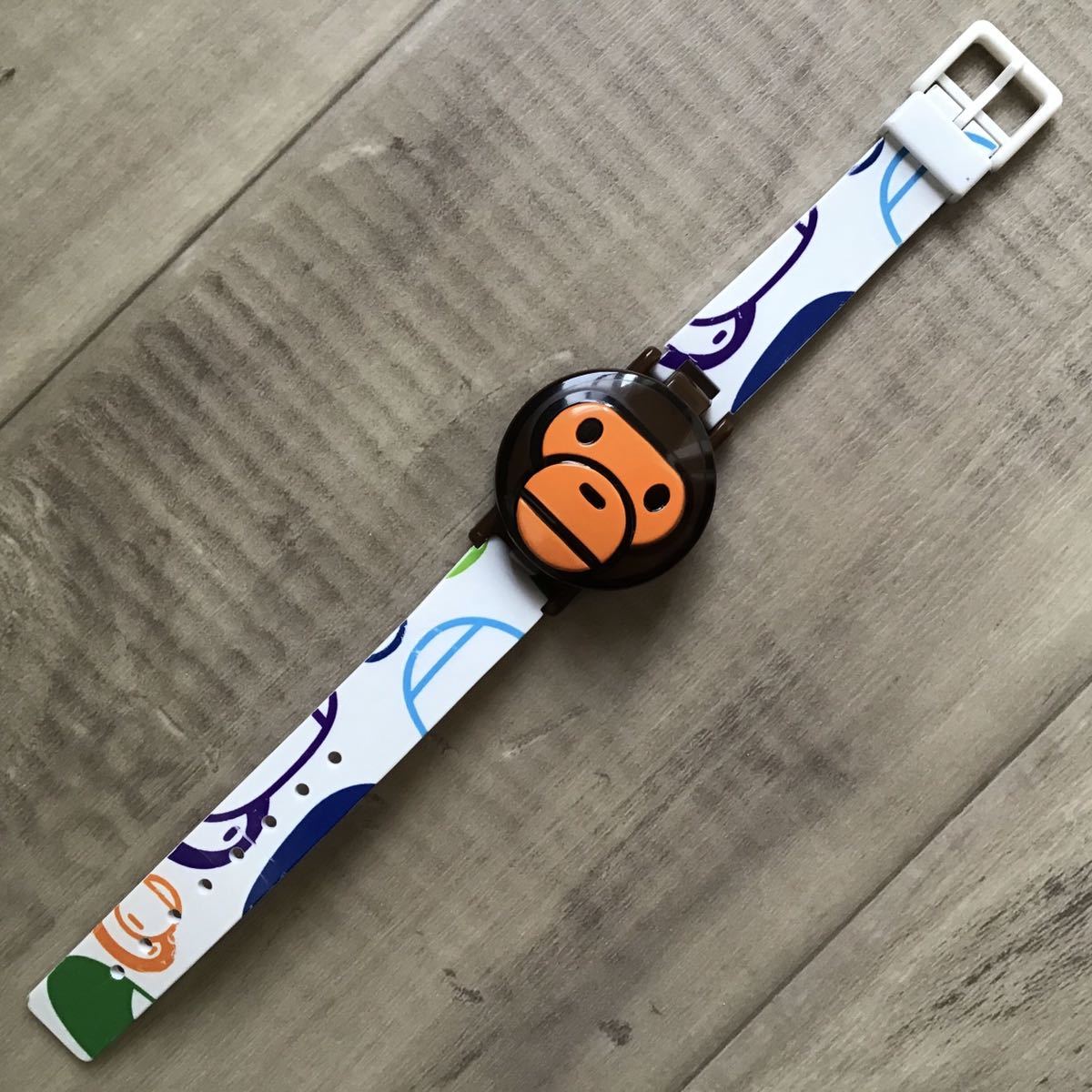ムック限定 キッズ用 マイロ 腕時計 a bathing ape BAPE kids baby milo watch エイプ ベイプ アベイ ...
