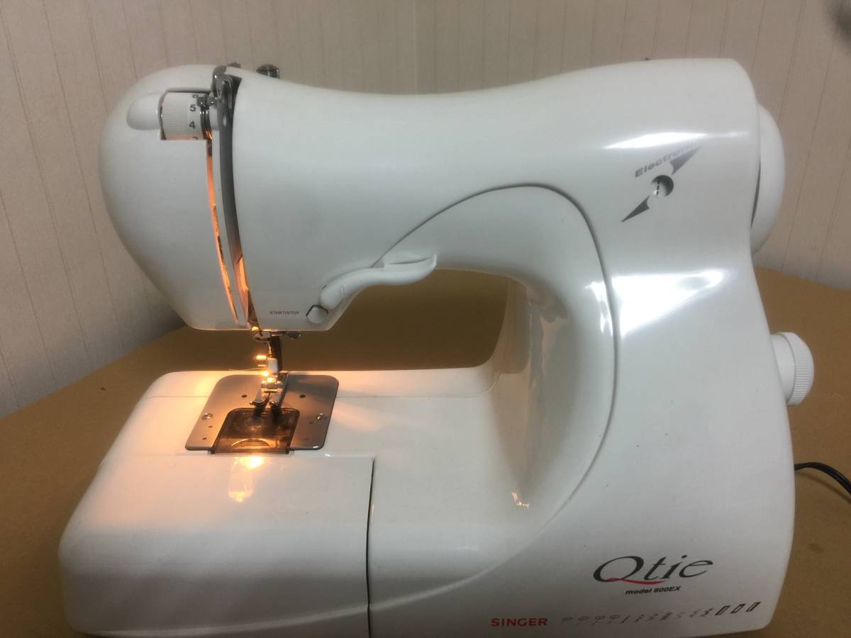 SINGER シンガー Qtie 800EX 電子ミシン(その他)｜売買されたオークション情報、yahooの商品情報をアーカイブ公開 ...