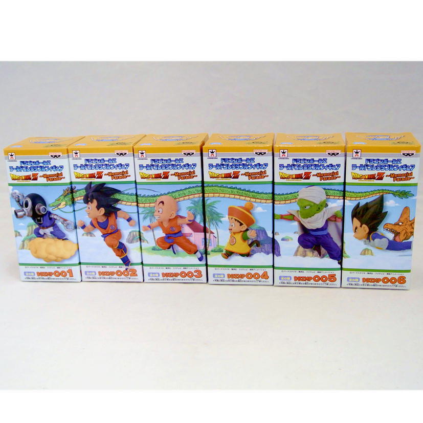 1円 BANPRESTO バンプレスト WCF ドラゴンボールZ ~Memorial Parade~6種セット DBZMP001~006 67 ...