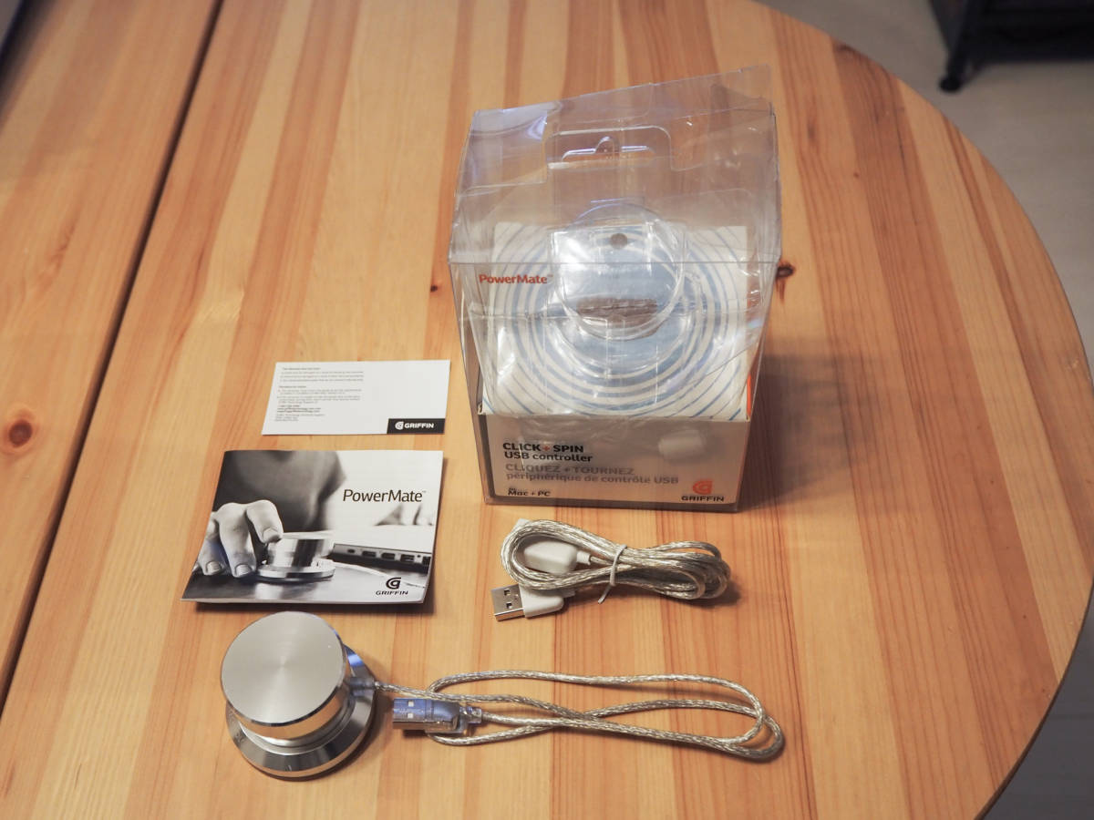 ジャンク品 Griffin Technology / PowerMate / NA16029 / マルチメディアコントローラー(入力装置 ...