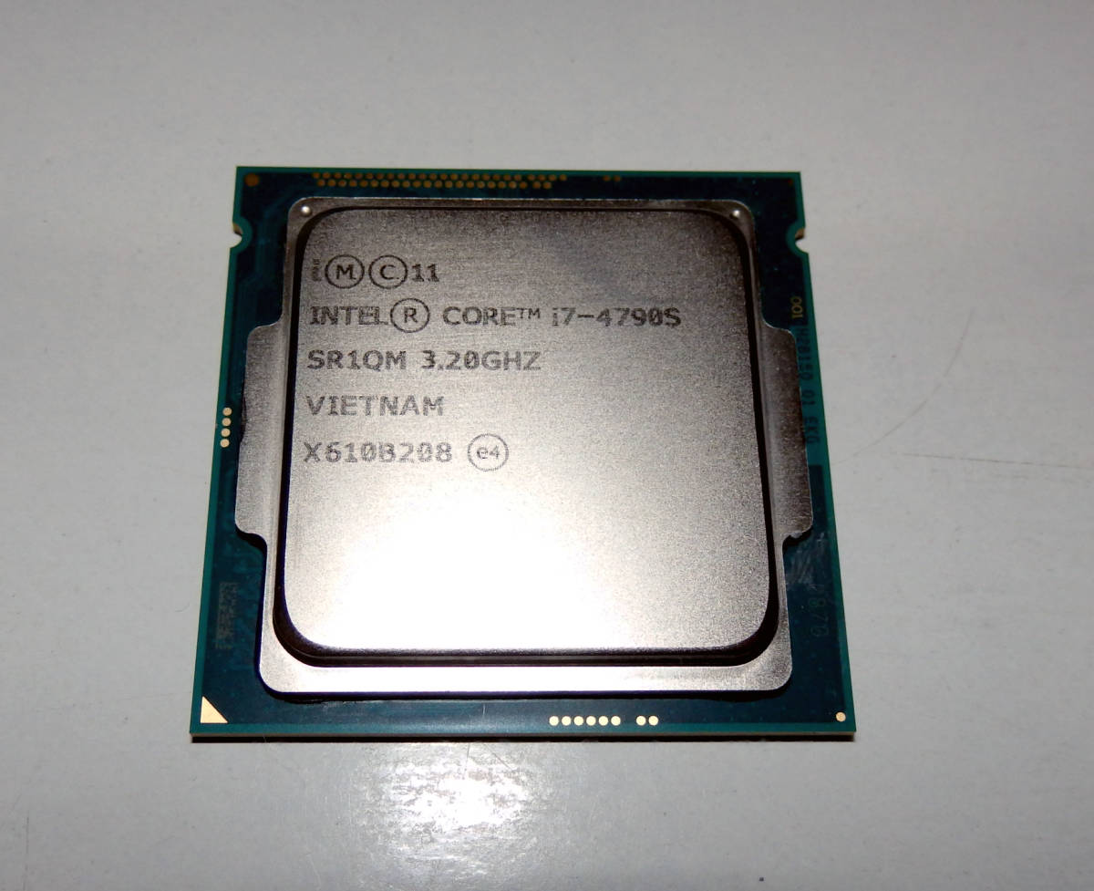 Intel core i7-4790S 3.20GHz Haswell LGA1150 B208②(Core i7)｜売買されたオークション ...