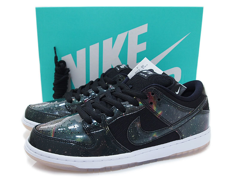 28cm 国内正規 NIKE SB DUNK LOW TRD QS GALAXY INTERGALACTIC ダンク ギャラクシー 黒 ...