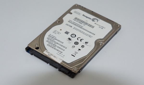 1円 安心の除菌＆初期化済み Seagate/ST9160314AS 160GB/2.5inch/5400RPM/8192KB/SMART ...