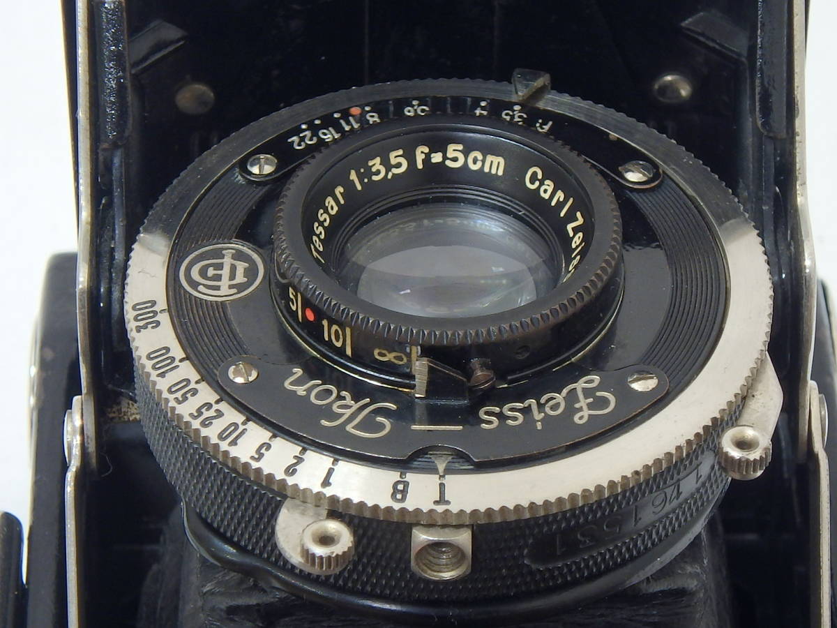 ZEISS IKON Ikonta 520/18 Carl Zeiss Tessar 5cm F3.5 with COMPUR 127 ...