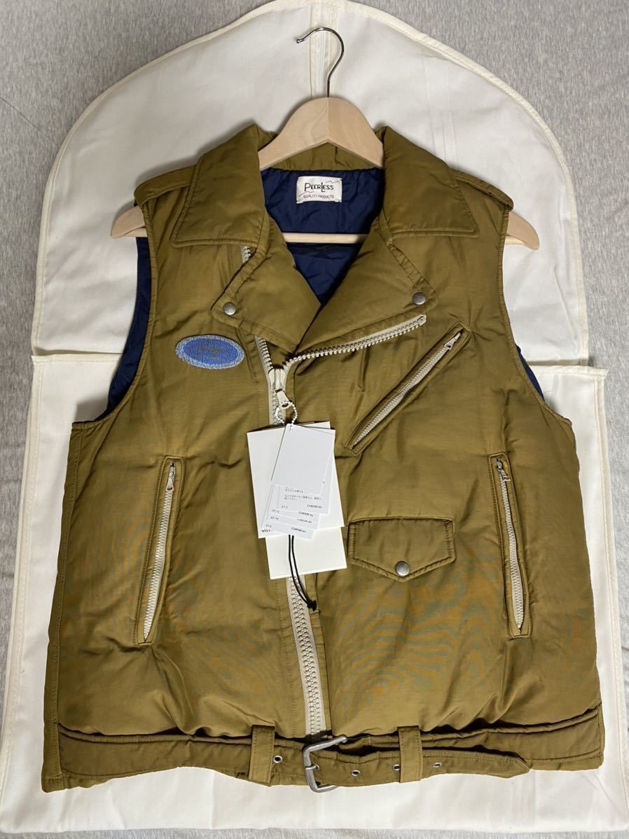 PEERLESS 限定 20AW visvim STRABLER DOWN VEST 1 FIL Indigo Camping Trailer ICT 20SS supreme wtaps ...