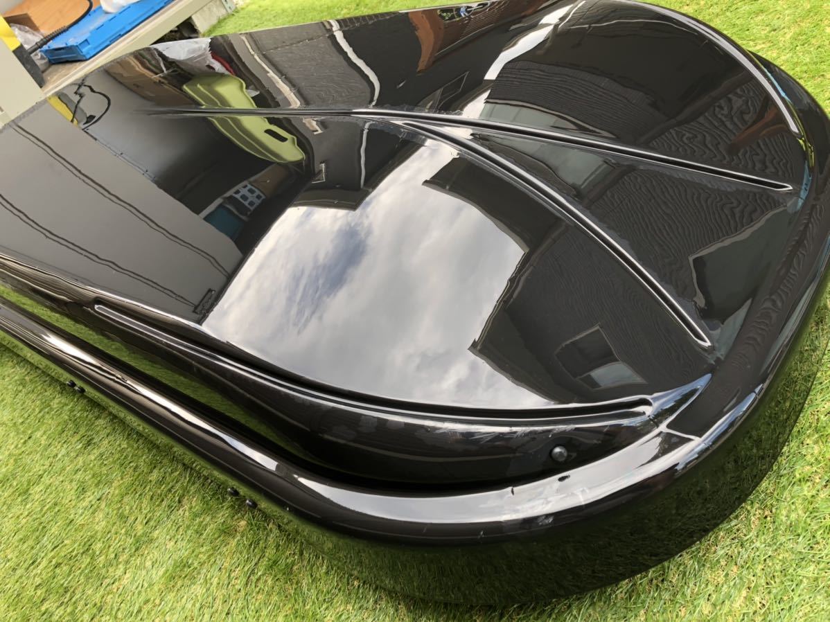 TERZO テルッツォ ローライダー ブラック 左開きルーフBOX ルーフボックス 難あり 引き渡し限定 キャリア、ラック