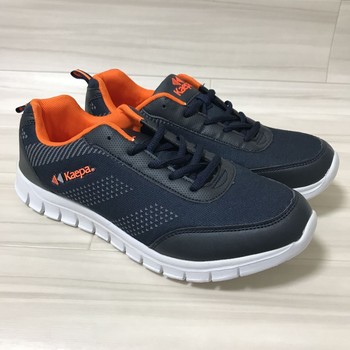 10764 Kaepa ケイパ メンズシューズ スニーカー 紐靴 軽量 紺色 26cm(26.0cm)｜売買されたオークション情報、yahooの商品情報をアーカイブ公開 - オークファン ...