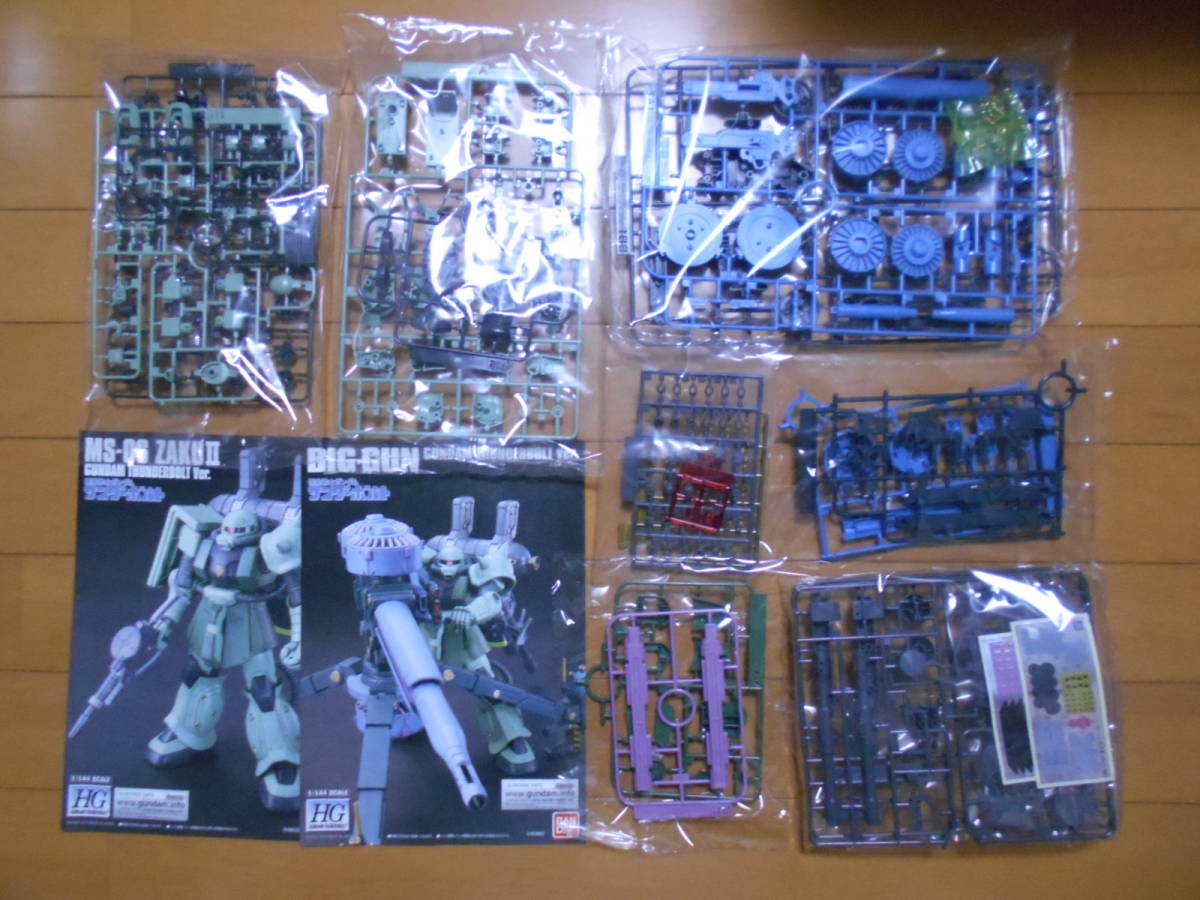 バンダイ サンダーボルト HGGT 1/144 MS-06 量産型ザク + ビッグ ガン 未組立 31(ガンダム)｜売買されたオークション情報 ...