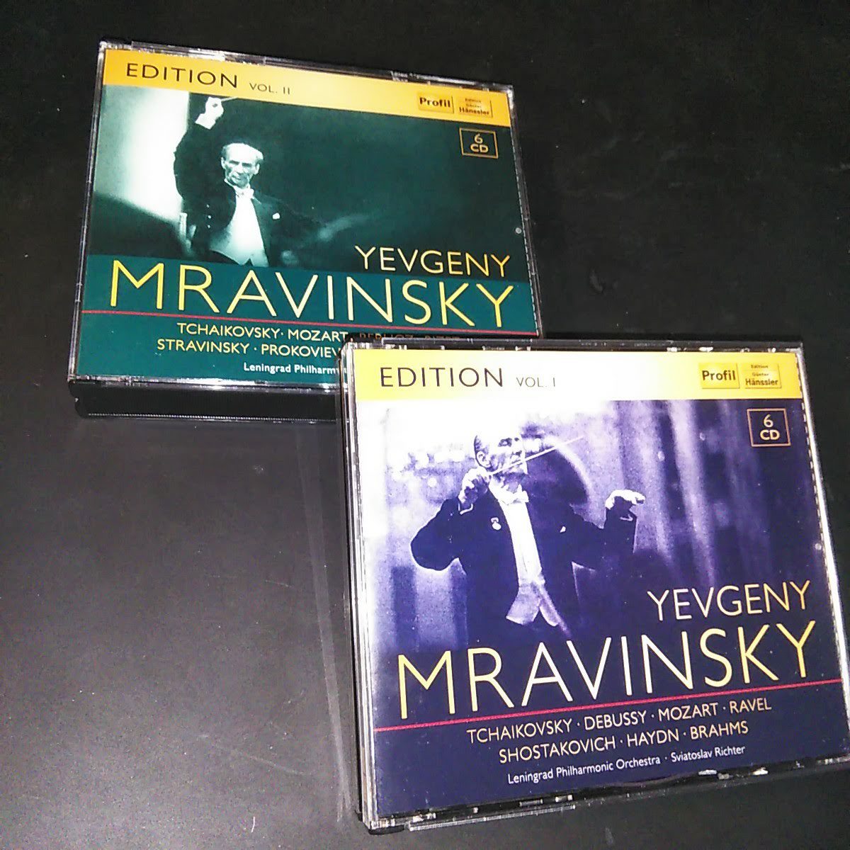 h 輸入盤 6CD×2セット エフゲニー ムラヴィンスキー エディション Vol.1 Vol.2 Yevgeny Mravinsky Edition(コンピレーション、オムニバス)｜売買された ...