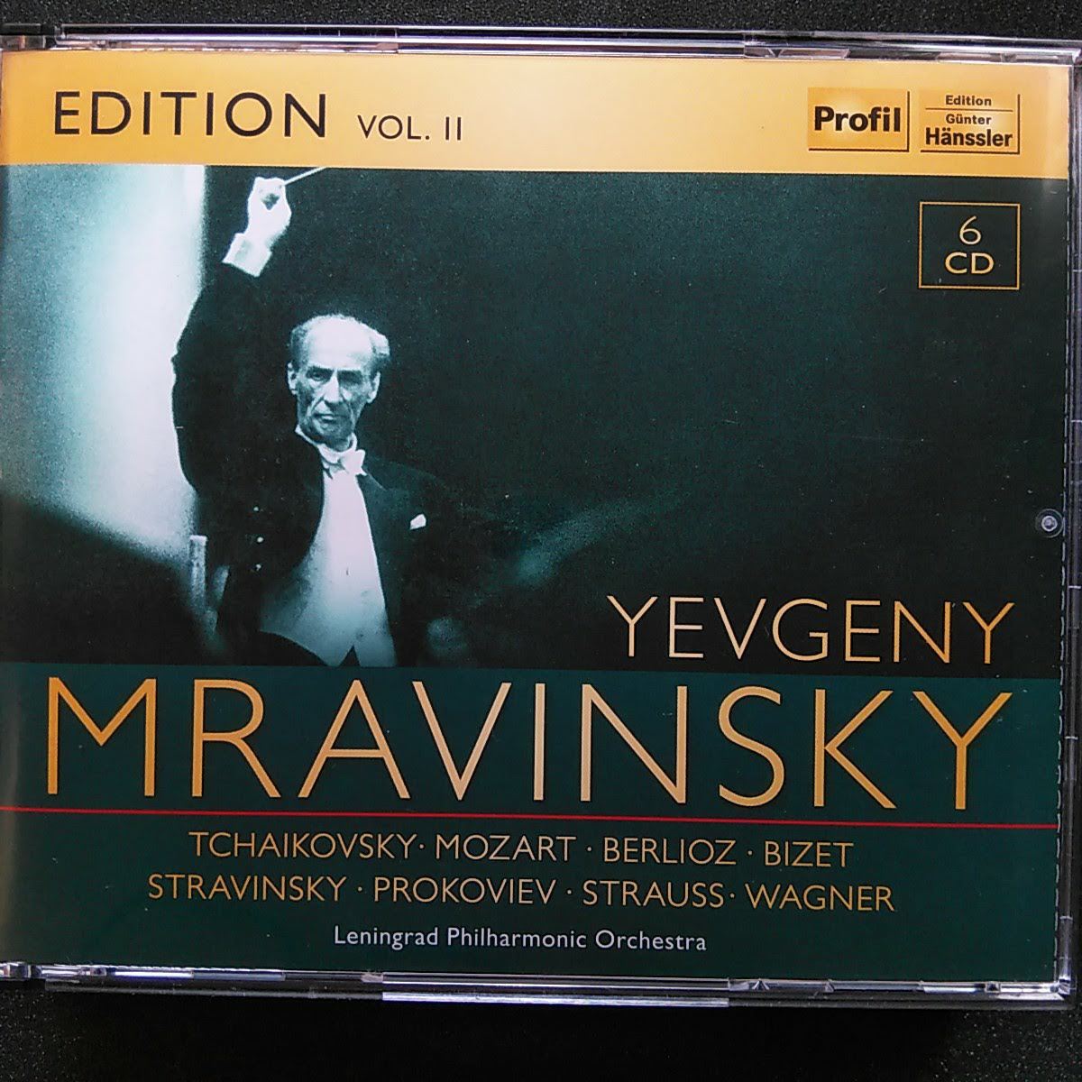 h 輸入盤 6CD×2セット エフゲニー ムラヴィンスキー エディション Vol.1 Vol.2 Yevgeny Mravinsky ...
