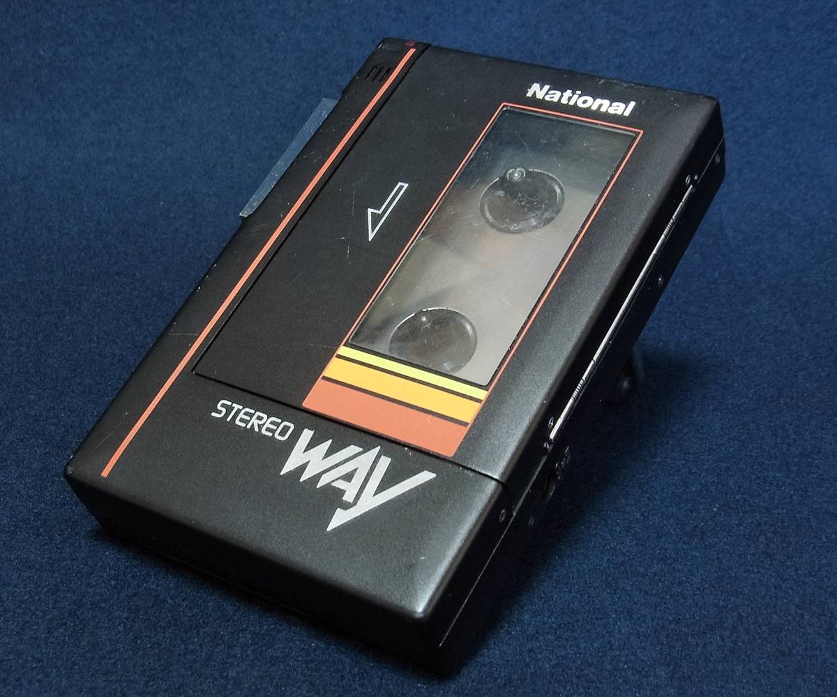 動作のみ確認済 National STEREO WAY RQ-J9 ポータブルカセットプレイヤーナショナル(再生専用)｜売買されたオークション ...