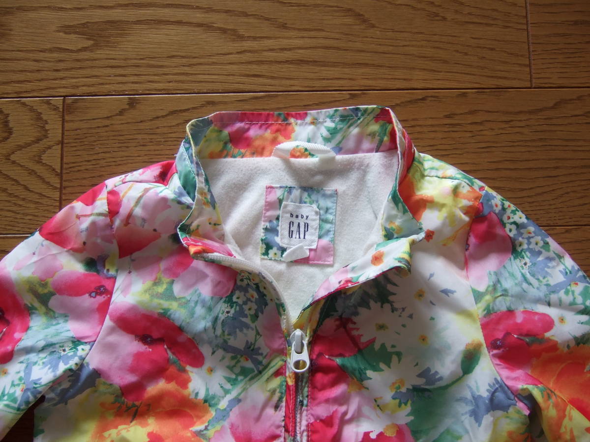 ベビーGAP 女の子 70 80 90 95 ウィンドブレーカー お花柄 シャカシャカ ブルゾン 送料350円 ギャップ18-24(ジャンパー、ブルゾン)｜売買されたオークション情報 ...