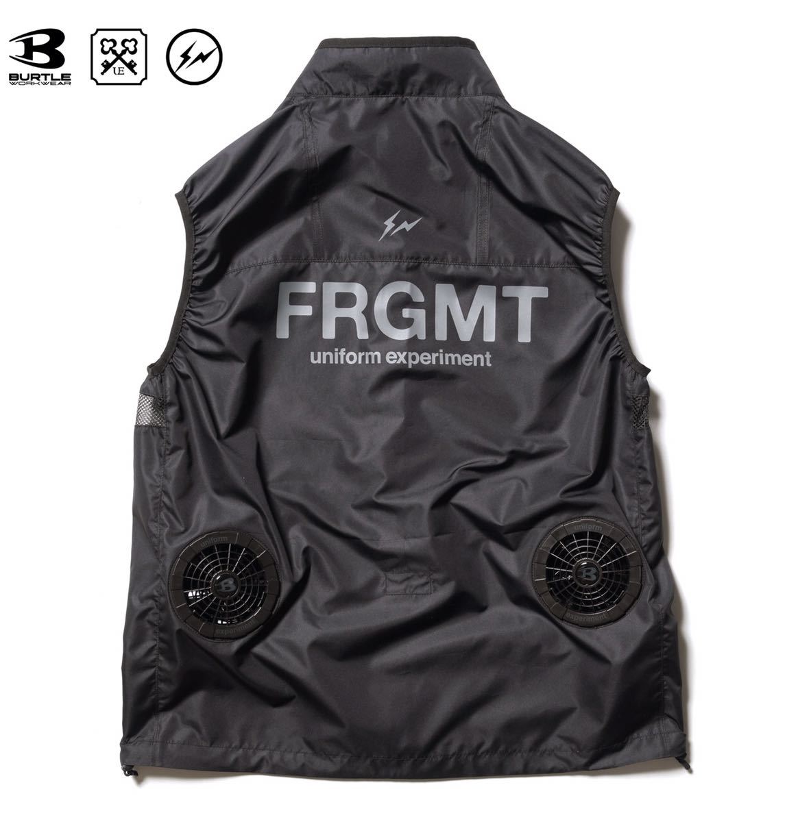 uniform experiment BURTLE AIR CRAFT VEST FRGMT DESIGN サイズ1 Black(ジャケット ...