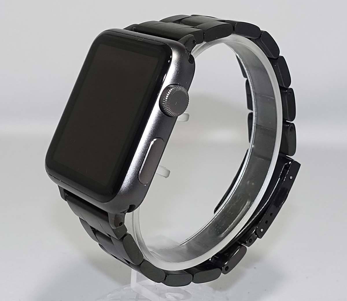 JUNK Apple Watch 42mm スペースグレイ アクティベーションロック ジャンク 部品取 アップル ウォッチ(スマートウォッチ ...