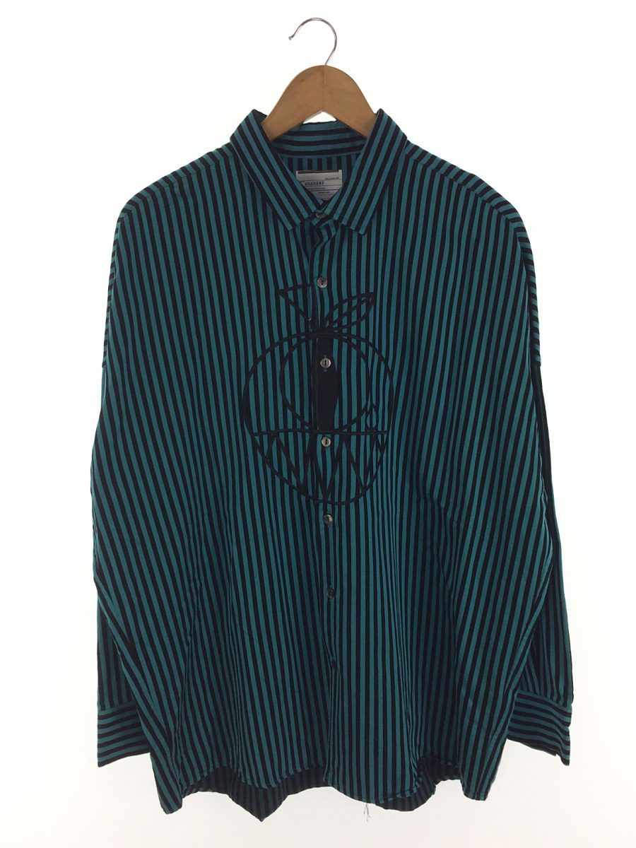 SHAREEF 長袖シャツ/2/レーヨン/GRN/ストライプ/BIG SHIRTS/18313036(Mサイズ)｜売買されたオークション情報、yahooの商品情報をアーカイブ公開 ...