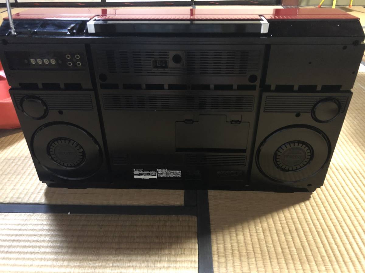 SHARP シャープ 両面演奏 大型ラジカセ SHARP VZ-V20R 品(ラジカセ)｜売買されたオークション情報、yahooの商品情報を ...
