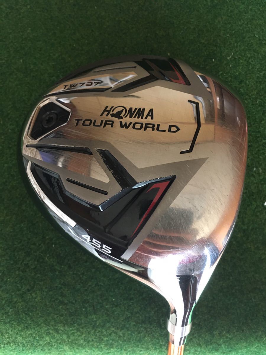 HONMA TOUR WORLD TW737 455 10.5 ホンマ 本間 ツアーワールド ドライバー AD DI 5S グラファイトデザイン GRAPHITE DESIGN(フレックス S ...