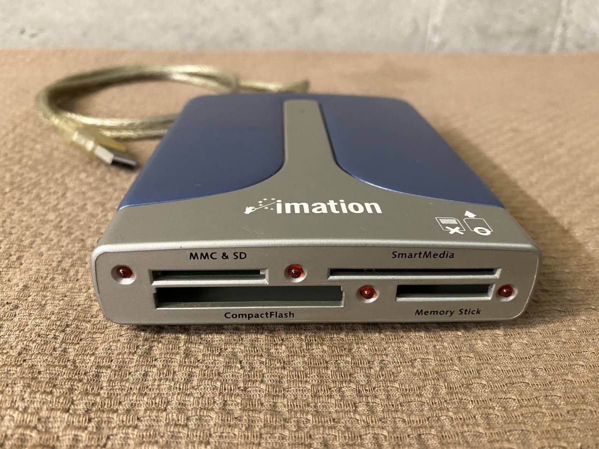 宅配便/定形外 _メモリーカードリーダー CF SD MS スマートメディア Imation Flash Go(USBタイプ)｜売買されたオークション情報、yahooの商品情報をアーカイブ公開 ...