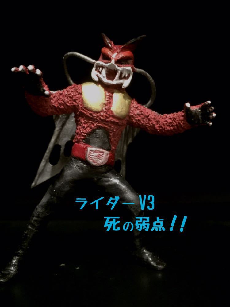 HG 仮面ライダー V3 バーナーコウモリ リペイント 改造品 全高約8.1cm(怪人、戦闘員)｜売買されたオークション情報、yahooの商品情報をアーカイブ公開 - オークファン ...
