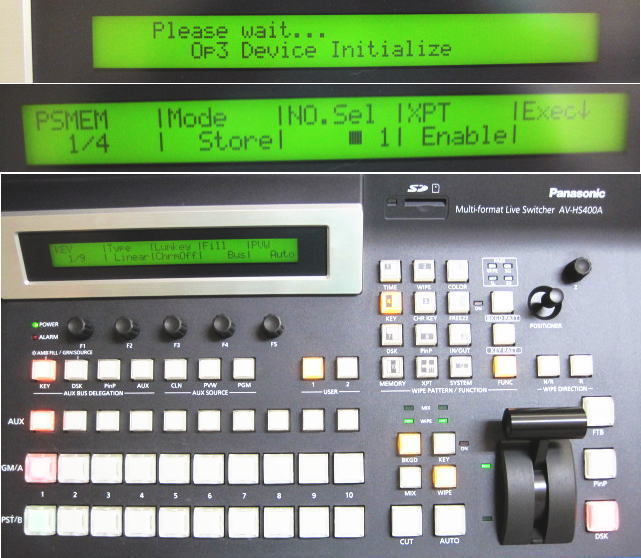 パナソニック／Panasonic マルチフォーマット ライブスイッチャー AV-HS400A Multi-Format Live Switcher ビデオスイッチャ h01119(プロ用、業務 ...