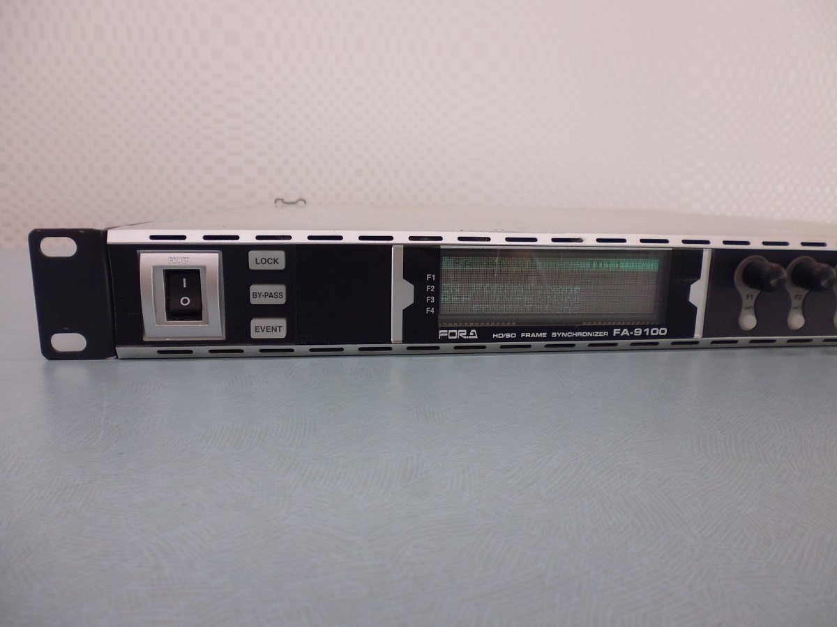 FOR.A 朋栄 FA-9100 マルチパーパスシグナルプロセッサー フレームシンクロナイザー 252(プロ用、業務用)｜売買されたオークション情報、yahooの商品情報をアーカイブ公開 ...