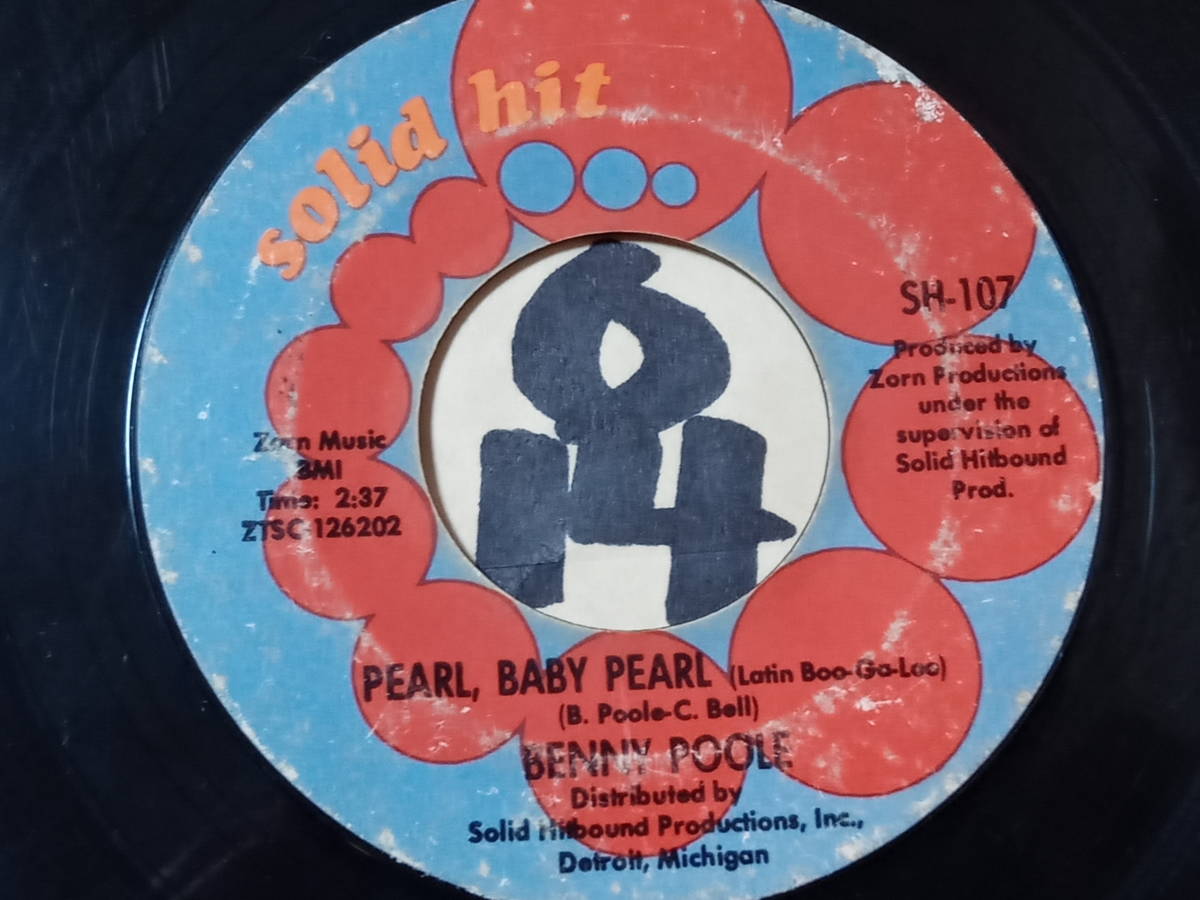 試聴 BENNY POOLE PEARL BABY PEARL Latin Boo-Go-Loo / SORRY ‘BOUT THAT ...