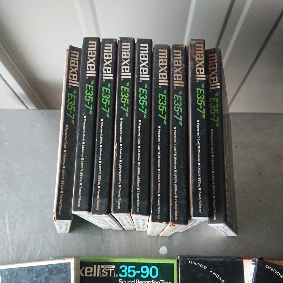 オープンリールテープ maxell SONY 時代物 E35-7 A7-180(オープンリールデッキ)｜売買されたオークション情報、yahooの商品情報をアーカイブ公開 - オークファン ...