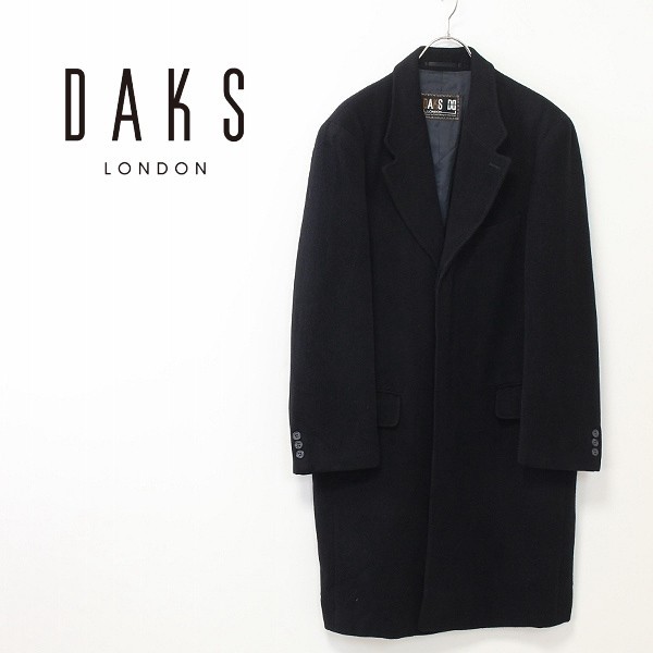 DAKS/ダックス DDロゴ アンゴラ チェスター コート ブラック M(コート)｜売買されたオークション情報、yahooの商品情報をアーカイブ公開 - オークファン（aucfan.com）