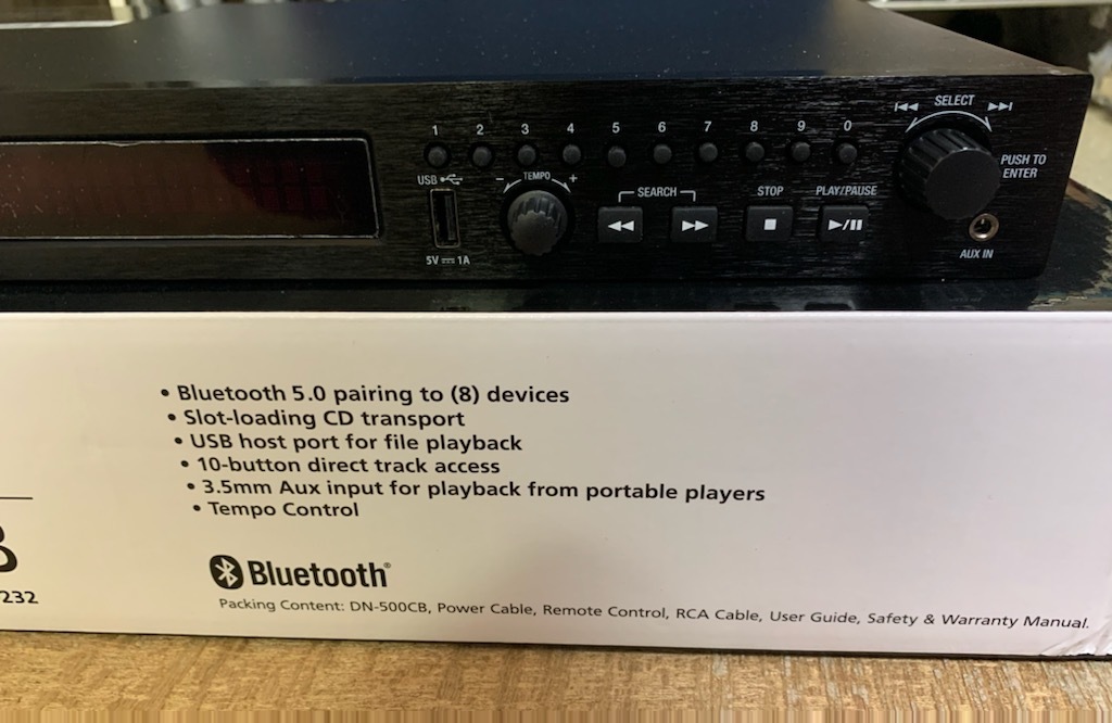 T46 Denon Professional ネットワークCD メディアプレーヤー USB/Bluetooth対応 DN-500CB デノン ...