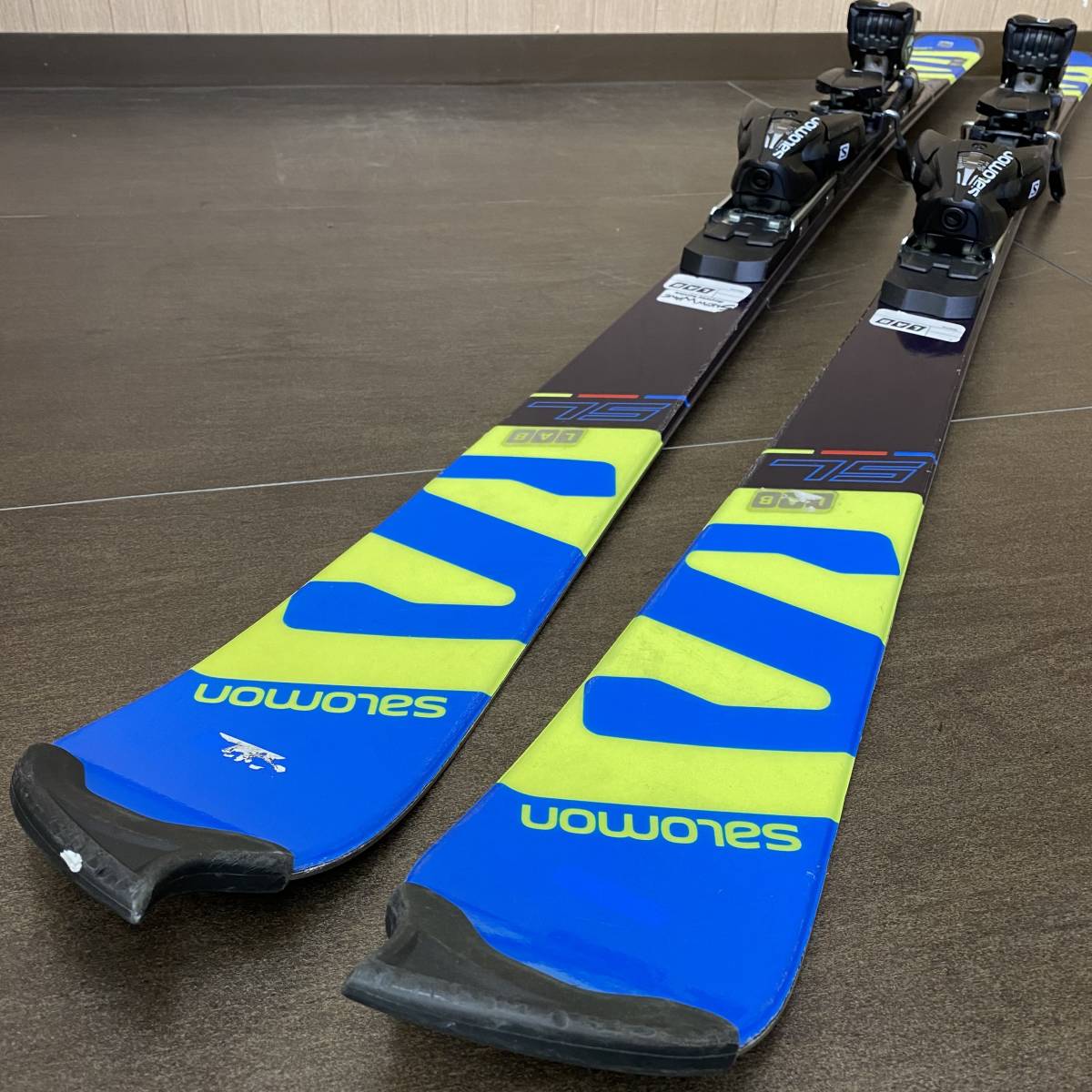 札幌発 SALOMON サロモン SL XRACE JR R12 152cm カービングスキー板 ビンディング ジュニア用 東HG(150cm ...