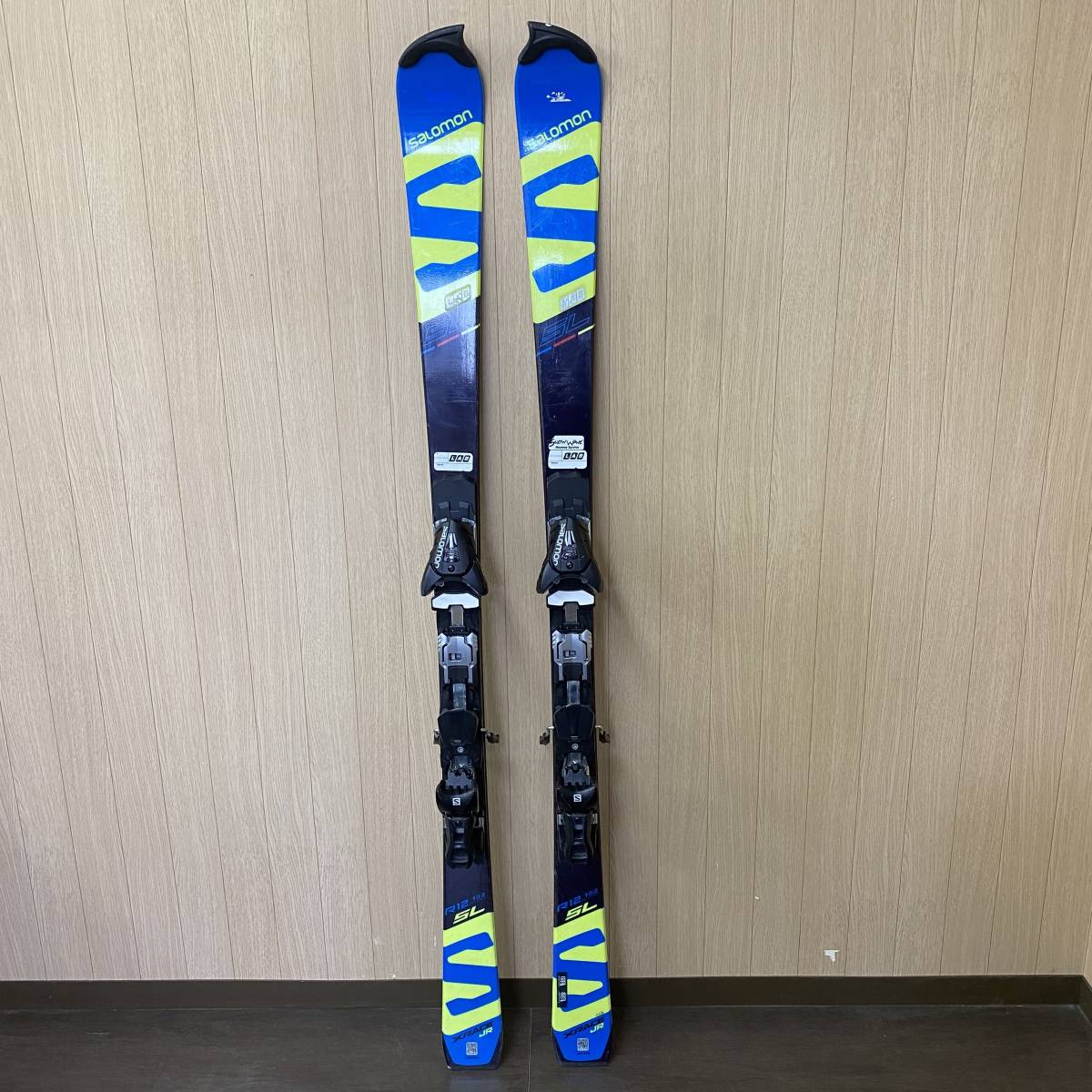 札幌発 SALOMON サロモン SL XRACE JR R12 152cm カービングスキー板 ビンディング ジュニア用 東HG(150cm ...
