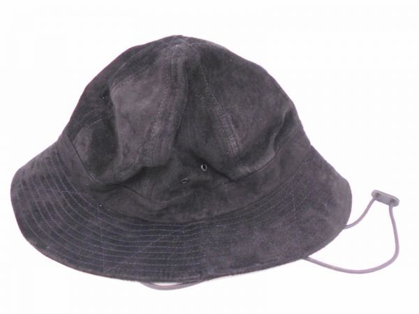 74 送60サ 1217 D06 Hender Scheme エンダースキーマ field Hat フィールドハット 豚革 スエード ...
