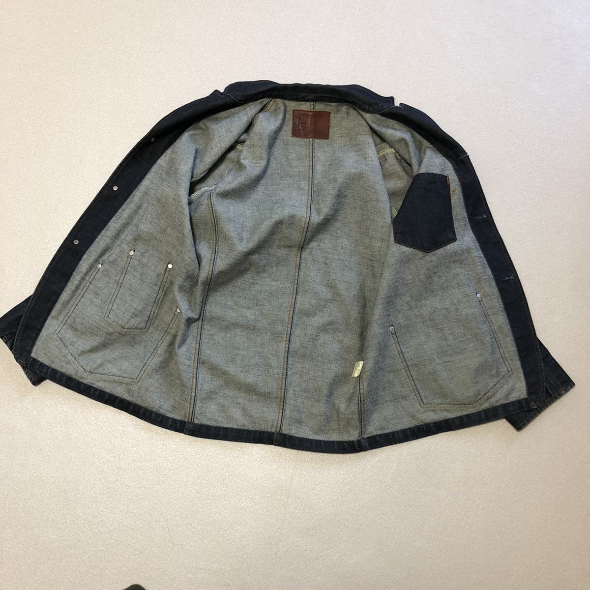 EDWIN エドウィン 立体裁断 カバーオール Lサイズ Eファンクション E2200-00 E-FUNCTION 定価12000円(Lサイズ)｜売買されたオークション情報、yahooの商品 ...