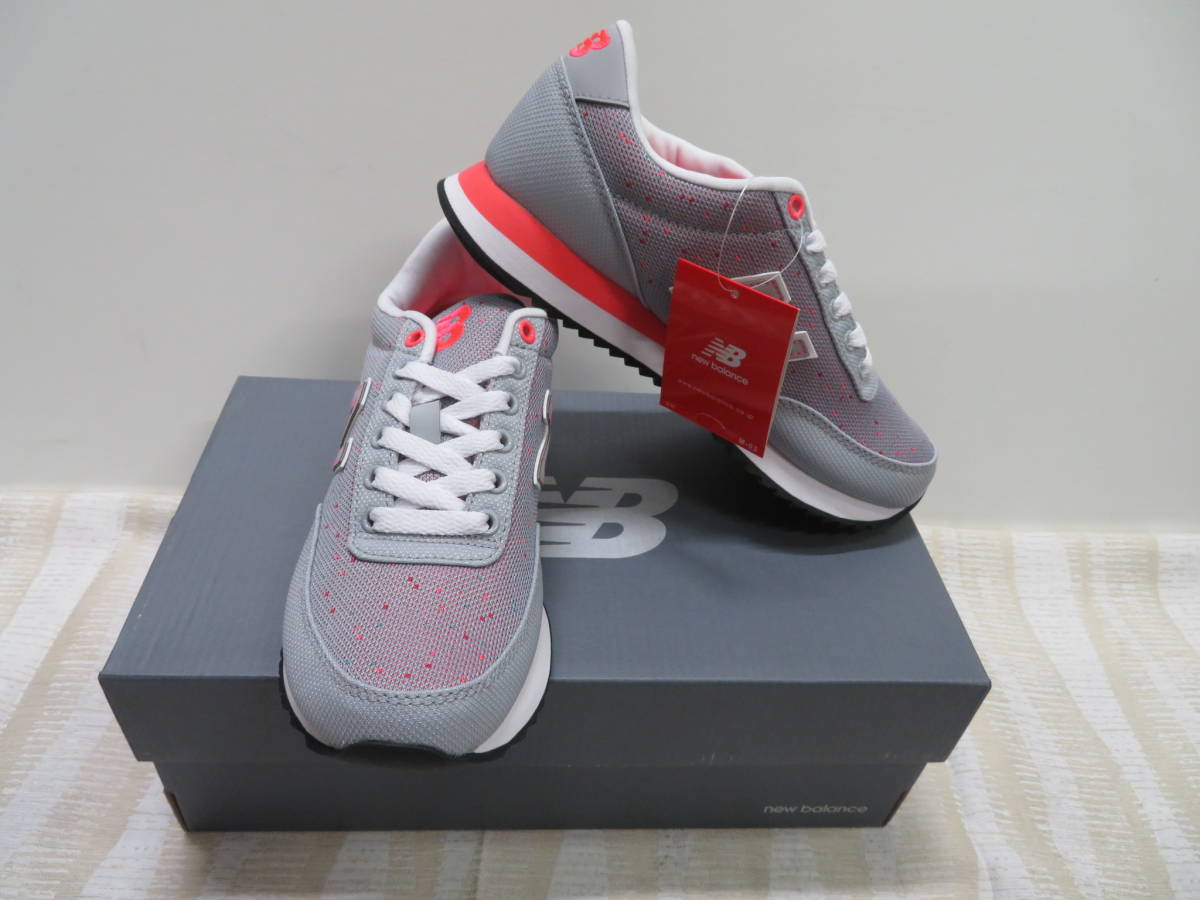ビックイナバ特価 ニューバランス/レディーススニーカー/WZ501 STA/グレー ピンク/23.0cm/クラシカルなデザインの品 4580円 ...