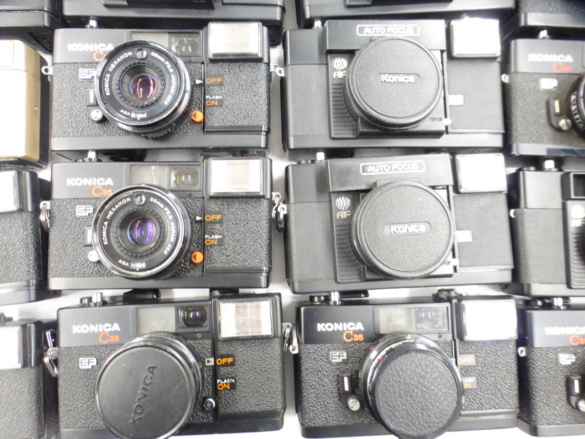 ジャンク カメラ KONICA AF3D EF3D EFJAUTODATE C35AF2 C35EF C35EF3 C35E&L 等 まとめて ...