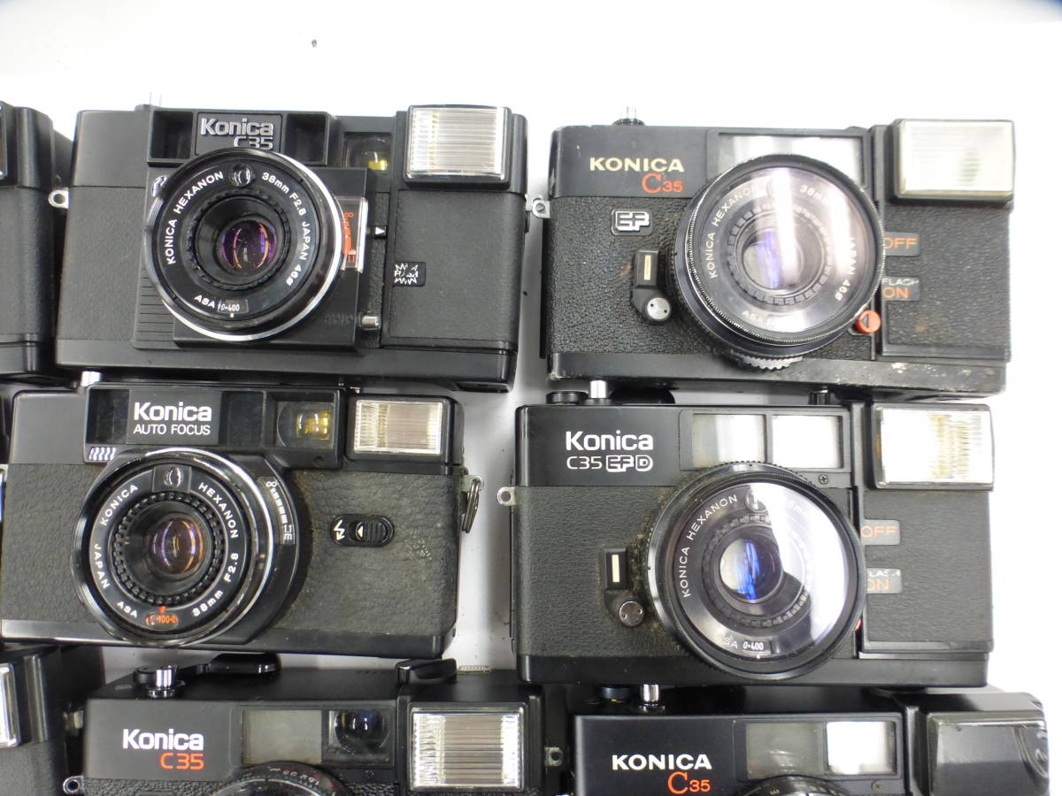 ジャンク カメラ KONICA AF3D EF3D EFJAUTODATE C35AF2 C35EF C35EF3 C35E&L 等 まとめて ...