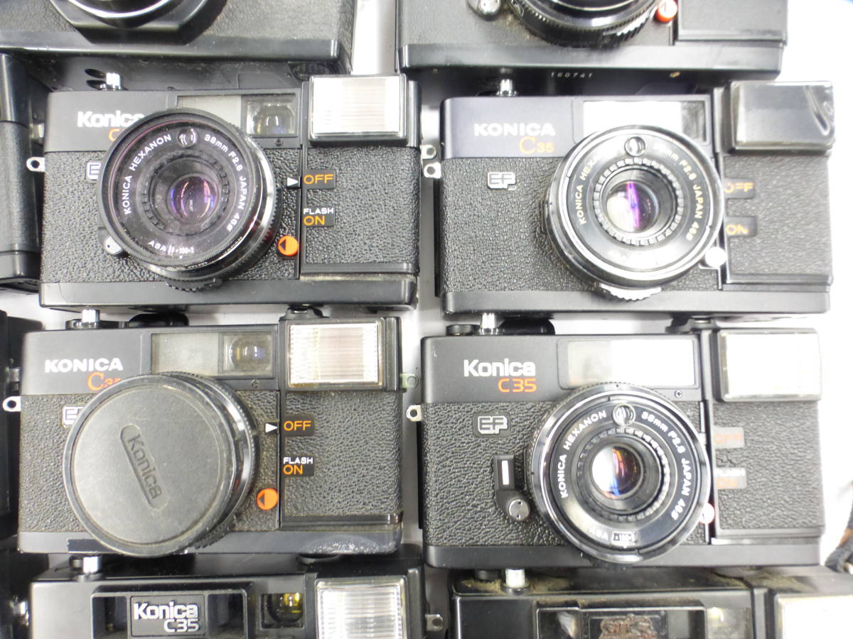 ジャンク カメラ KONICA AF3D EF3D EFJAUTODATE C35AF2 C35EF C35EF3 C35E&L 等 まとめて ...