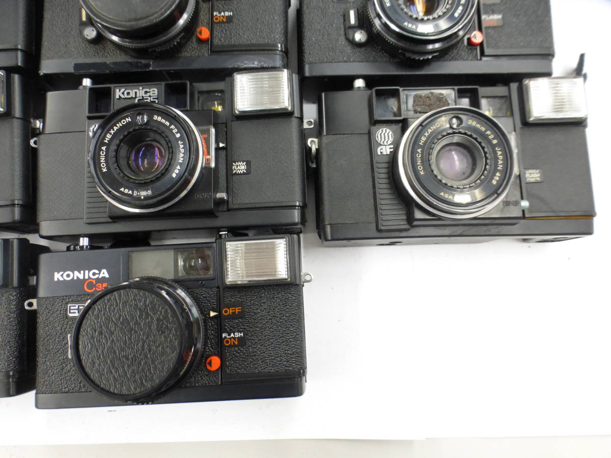 ジャンク カメラ KONICA AF3D EF3D EFJAUTODATE C35AF2 C35EF C35EF3 C35E&L 等 まとめて ...