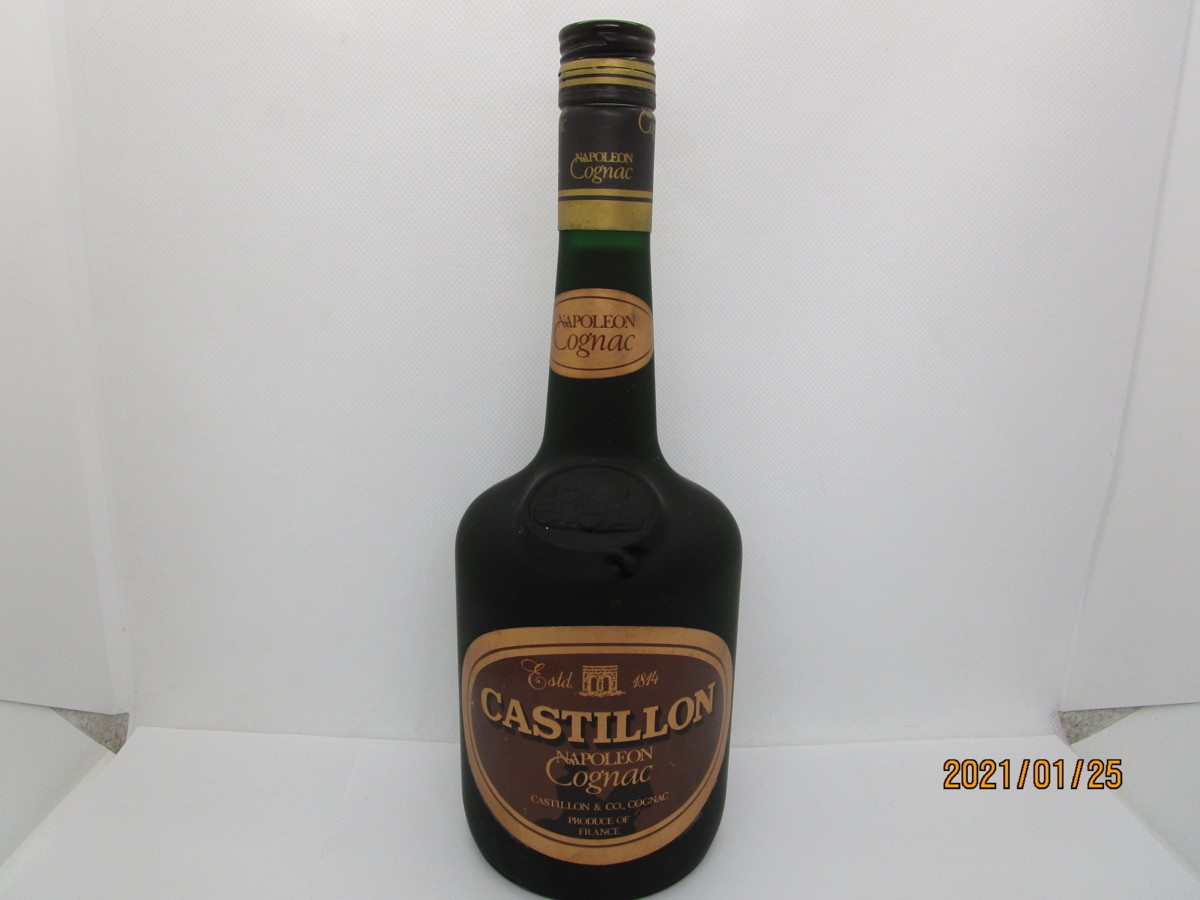 カスティヨン ナポレオン コニャック ブランデー 700ml CASTILLON NAPOLEON COGNAC BRANDY 古酒 未開栓 ...