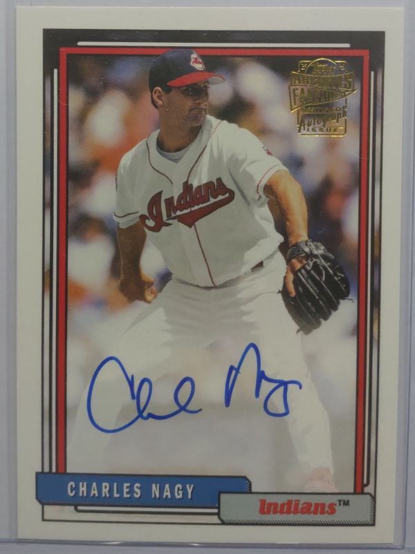 Charles Nagy 2018 Topps Archives Auto 直筆サイン(Topps)｜売買されたオークション情報、yahooの ...