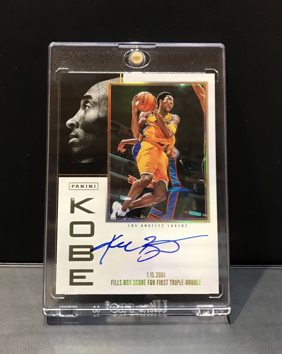 Kobe Bryant 2019-20 Panini Contenders Kobe Bryant Tribute Auto First ...
