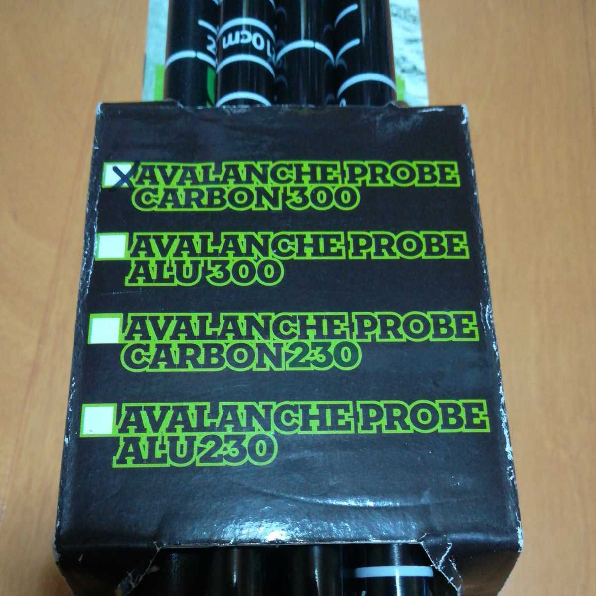 K2 AVALANCHE PROBE CARBON 300 アバランチ カーボン プローブ ゾンデ ビーコン 雪山 バックカントリー パウダー ...