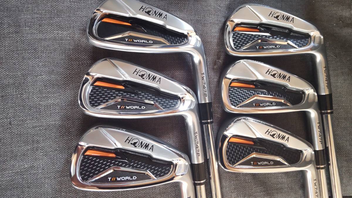 HONMA GOLF ホンマゴルフ TOUR WORLD 747P 5 10 6本 NS950 S(ホンマ)｜売買されたオークション情報 ...