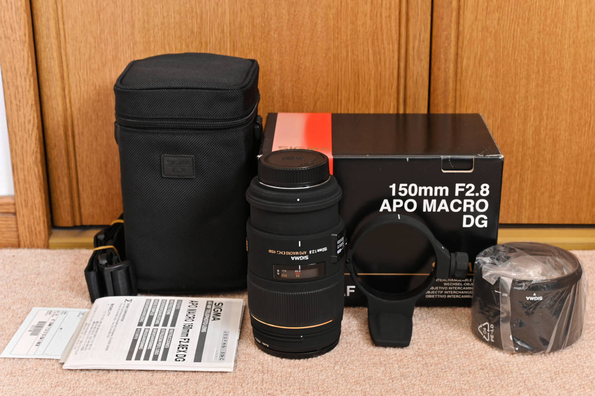 シグマ APO MACRO 150/2.8 EX DG HSM ニコンFマウント用(ニコン)｜売買されたオークション情報、yahooの商品情報 ...