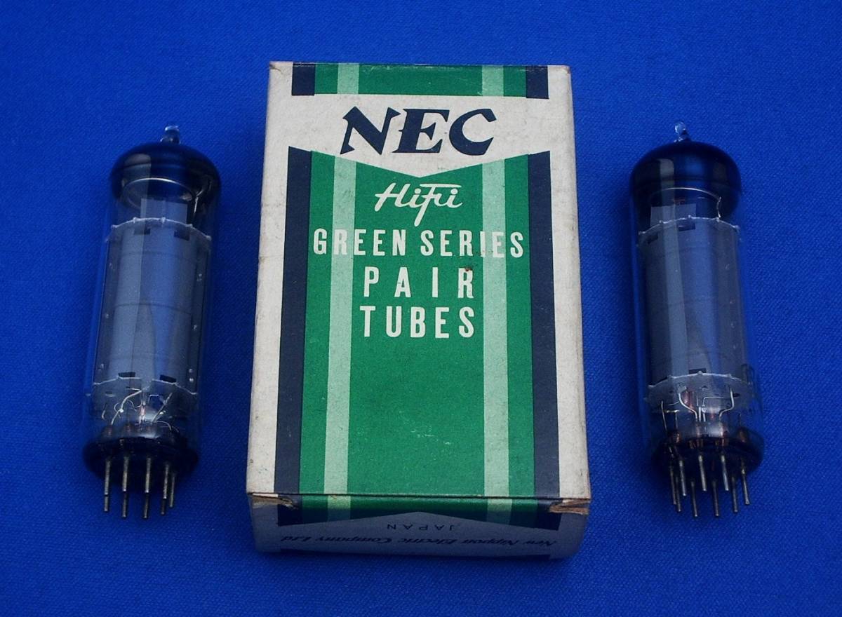 NEC Hi-Fi 真空管 GREEN SERIES ペア 6R-A8PP 計2本(真空管)｜売買されたオークション情報、yahooの商品情報 ...