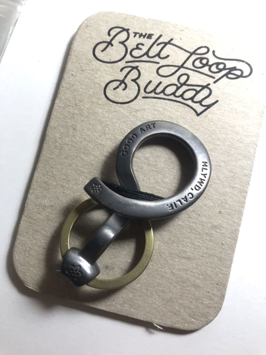 Good Art HLYWD グッドアートハリウッド Belt Loop Buddy ベルトループバディ シルバーアクセ 真鍮 キーチェーン ...
