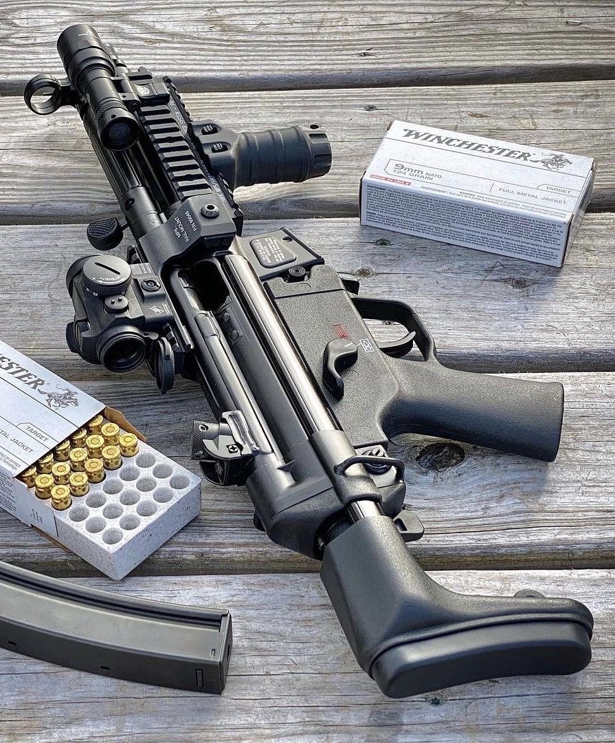 ナイツ 実物 H&K MP5 RAS Rail Mount KAC 99049 トレポン TW5 VFC GBB AIMPOINT ...