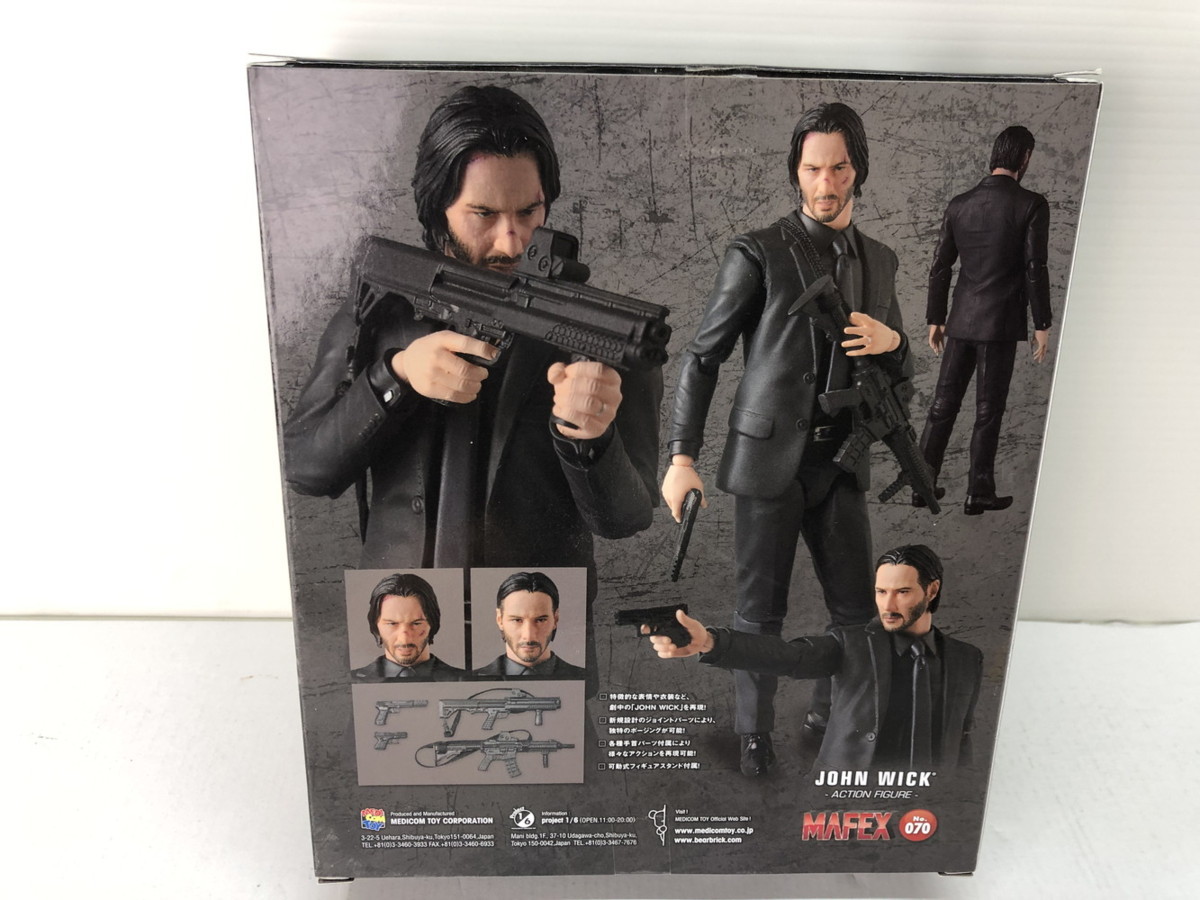 開封品 MSMO メディコムトイ MAFEX No.7 JOHN WICK アクションフィギュア 55-210226-NT-08-HOM ...